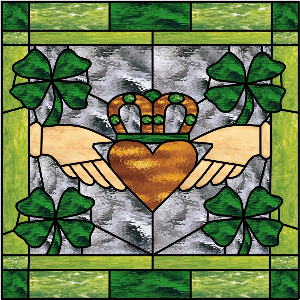 Celtic Stained Glass Windows Patterns