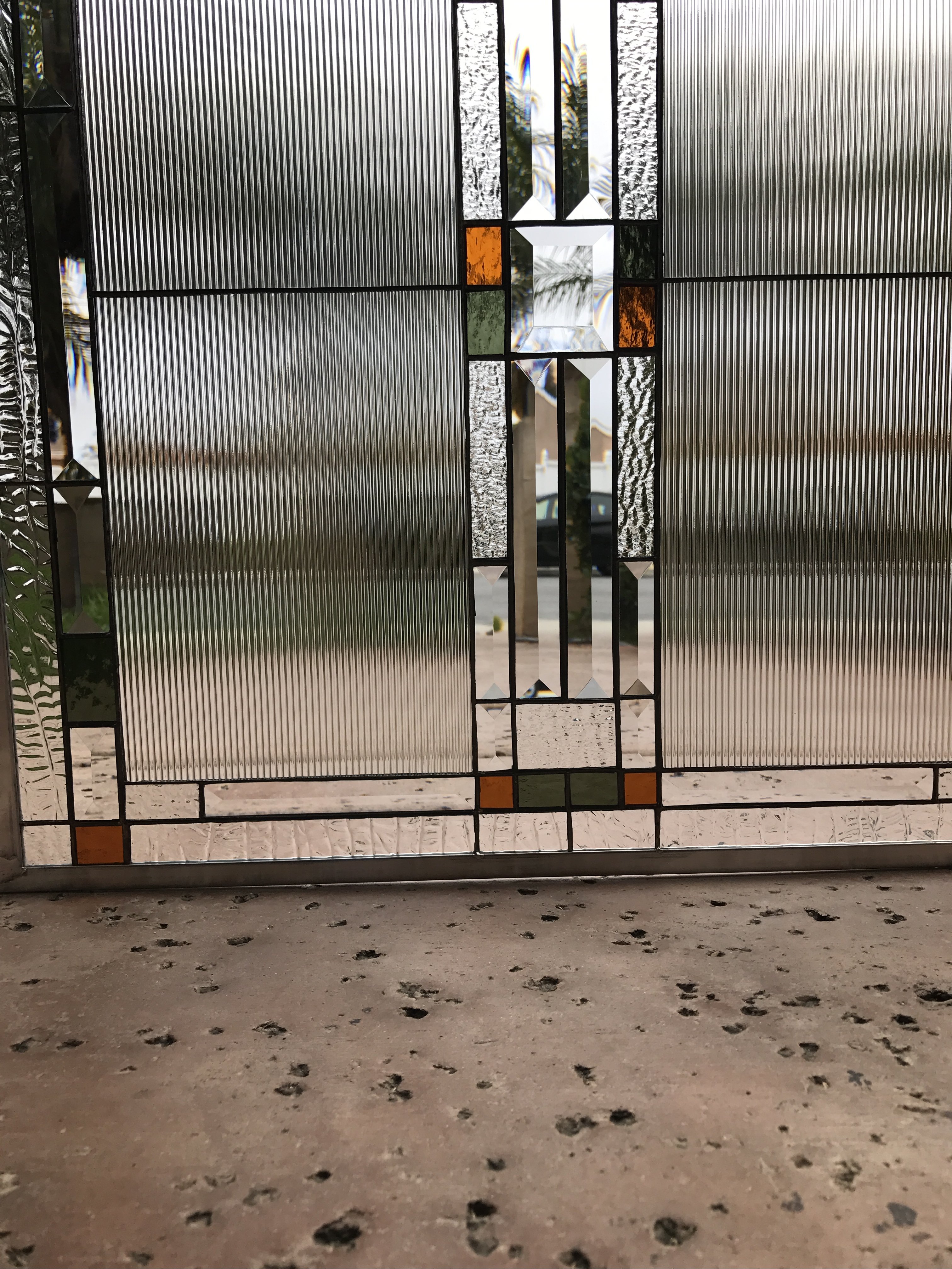 Craftsman Stained Glass Panels