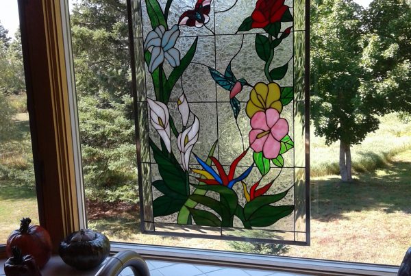 Custom Stained Glass Windows, Panels, Doors and Gifts