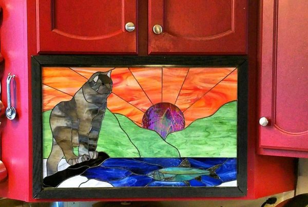 Custom Stained Glass Windows, Panels, Doors and Gifts