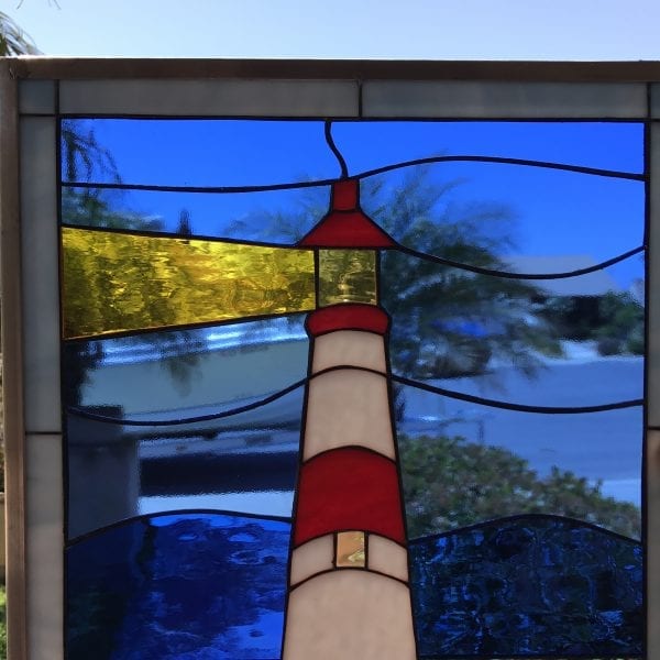 Beach And Ocean Stained Glass Windows. Navigate Our Catalog