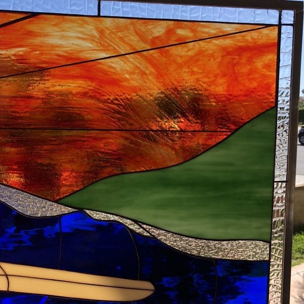 Beach And Ocean Stained Glass Windows. Navigate Our Catalog