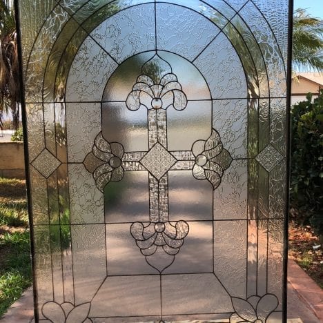 Stained Glass Crosses - Windows, Panels and Hangings