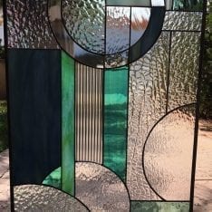 Abstract Stained Glass Windows, Panels, Hangings - Custom Made