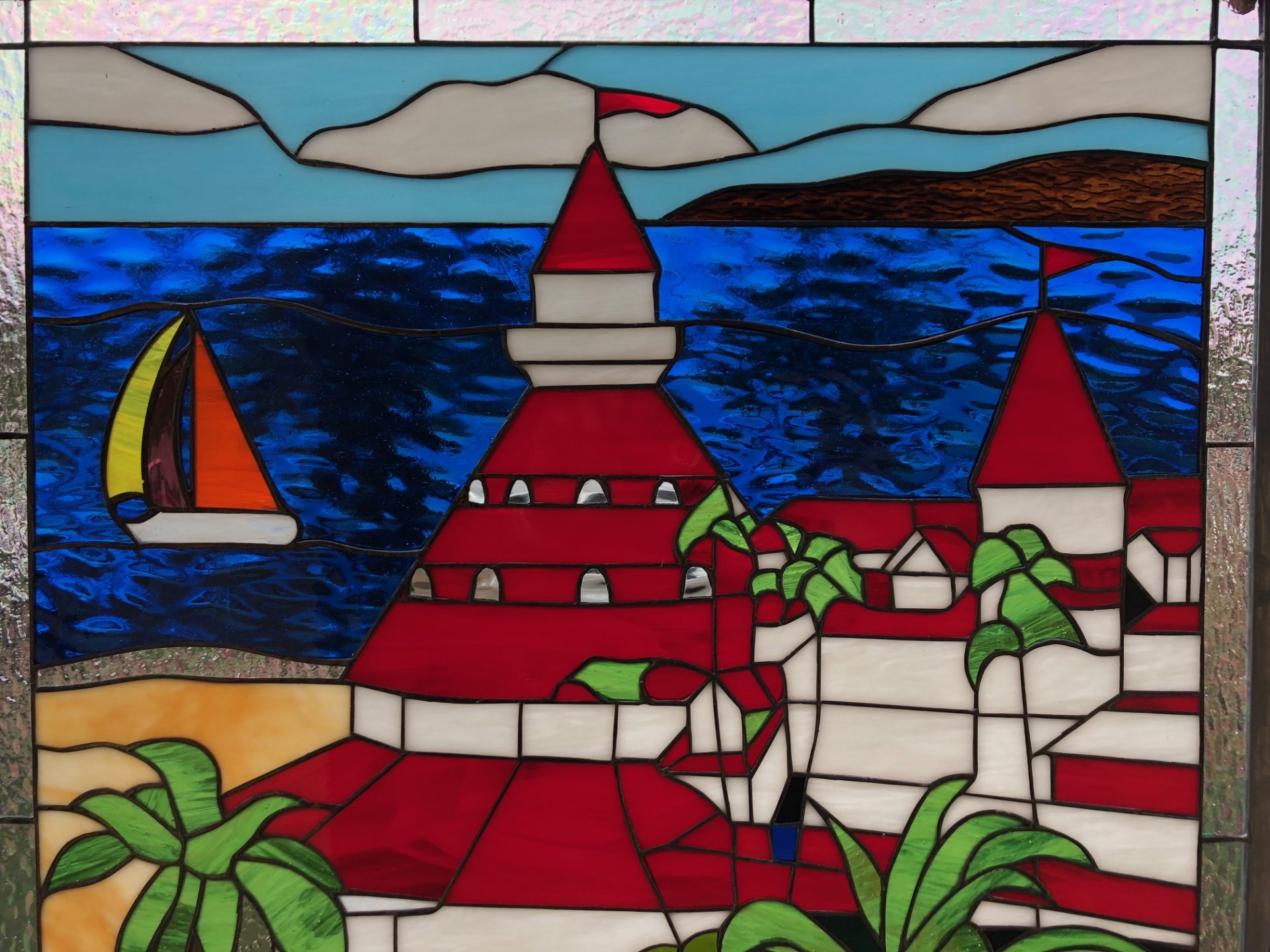 Beautiful! Hotel Del Coronado Stained Glass Window