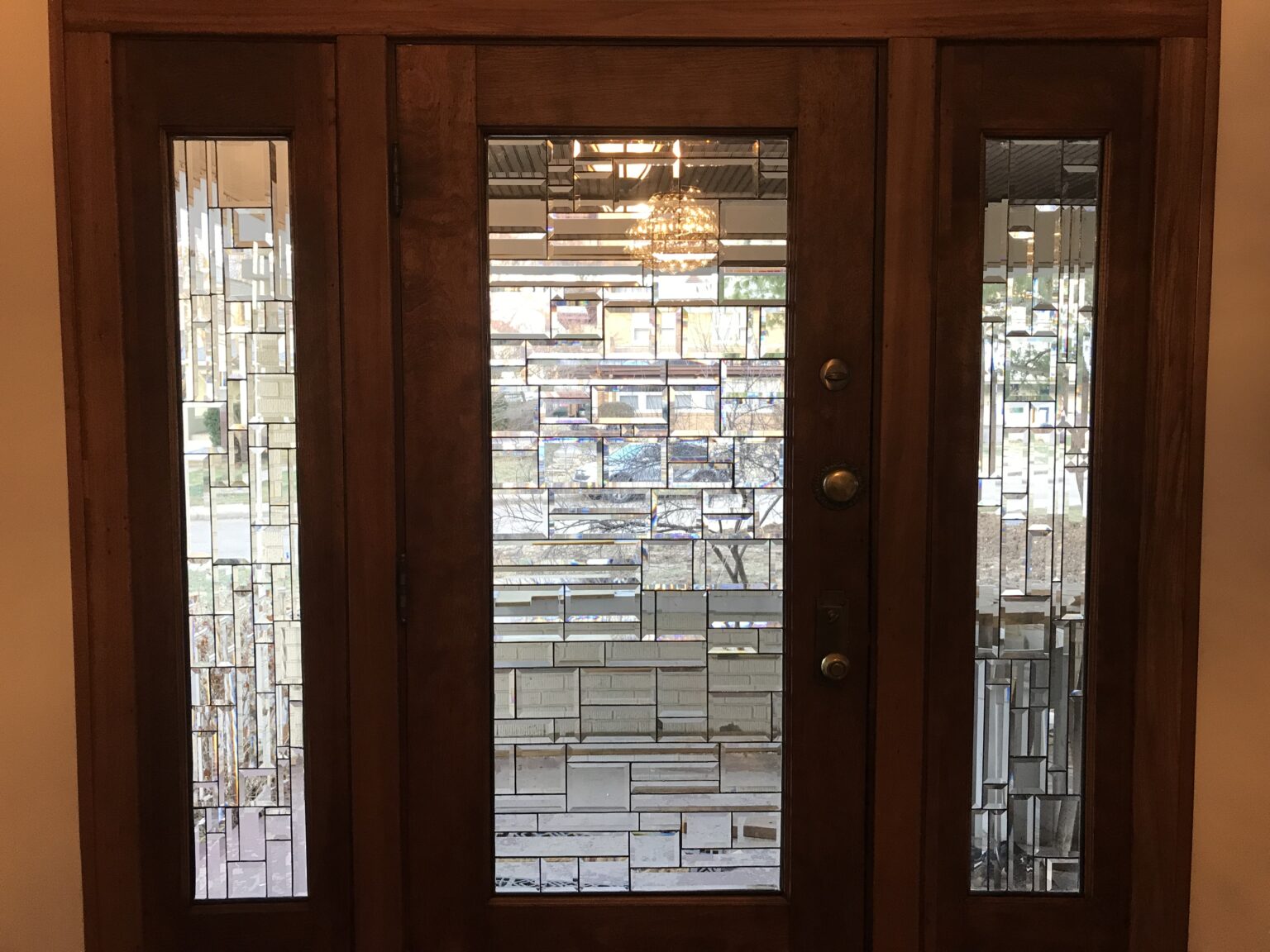 Entryway & Sidelight - StainedGlassWindows.com