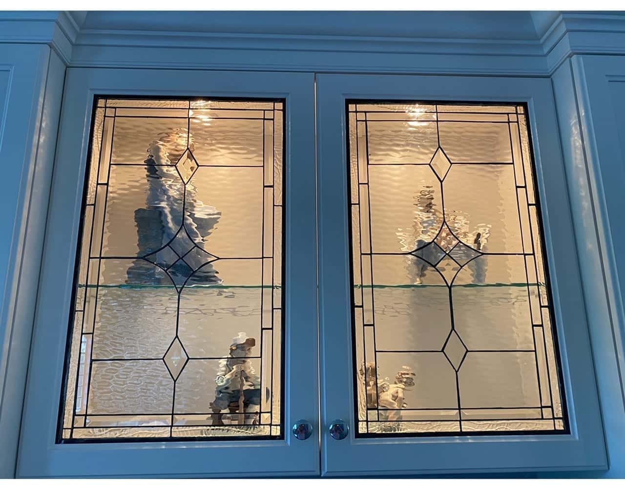 Glass for Cabinet Doors - Easy upgrade for your Cabinetry!