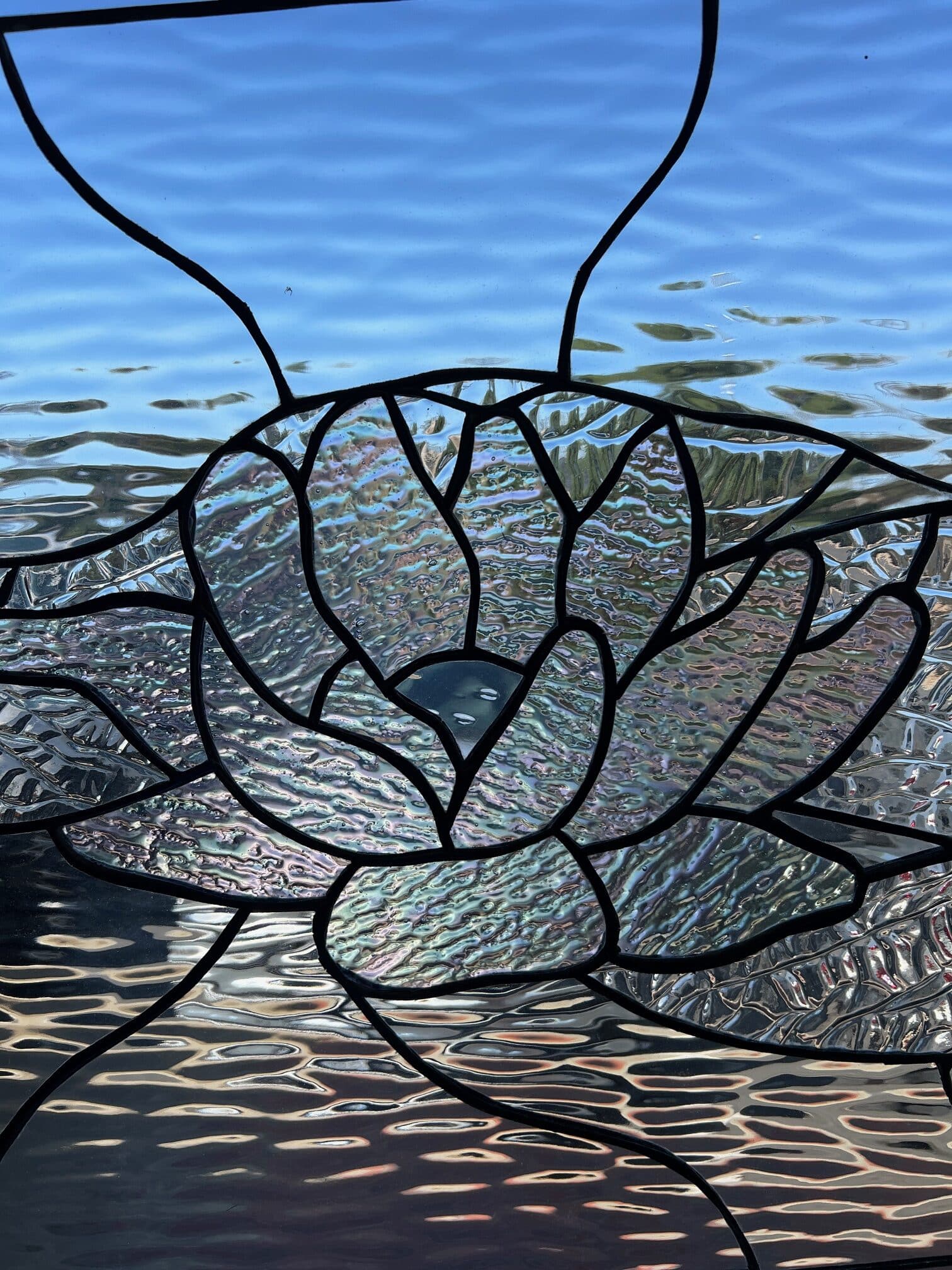 Lily Pad Stained Glass Pattern The "Dragonfly, Lily Pad And Lotus