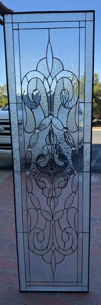 The All Clear Beveled Glass Victorville Leaded Window