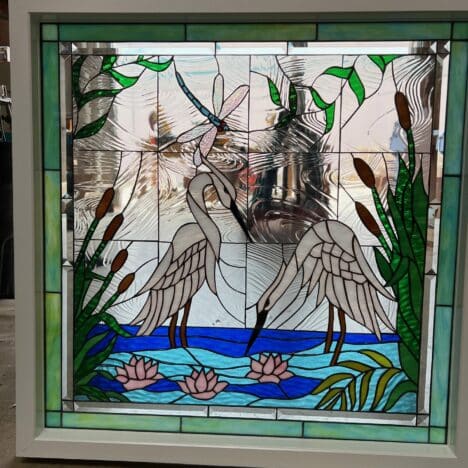 Abstract Stained Glass Windows, Panels, Hangings - Custom Made